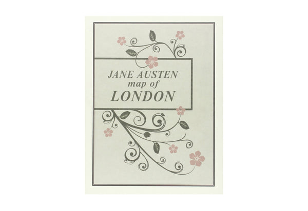 Jane Austen Map of London – Artphilein Bookstore